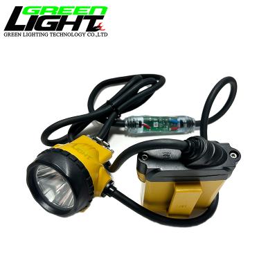 China GLC12-A Corded Cap Lamp for Underground Coal Mining Atex Explosive Environments Headlight Headlamp IP68 for sale