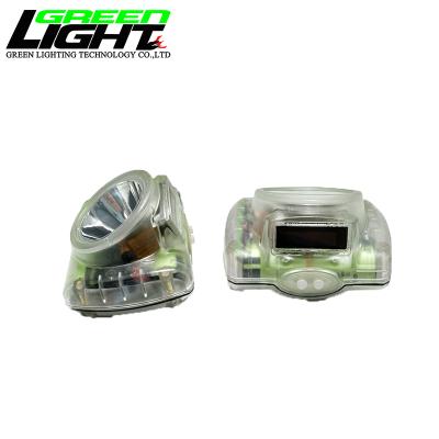 China Coal Mine Lamp 20000Lux Waterproof Cap Lamp for Helmet IP68 Industrial Use Lithium-Ion Battery for Underground for sale