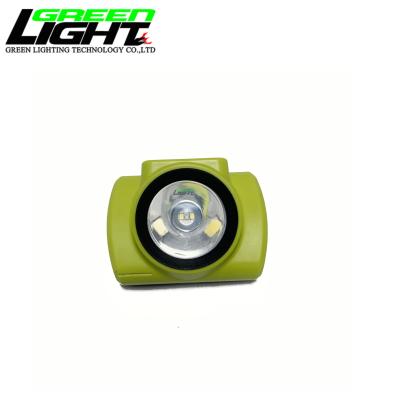 China Cordless Mining Cap Lamp 25000Lux LED Mining Headlamp IP68 Rechargeable Miner Light with OLED Display GLC-6S for sale