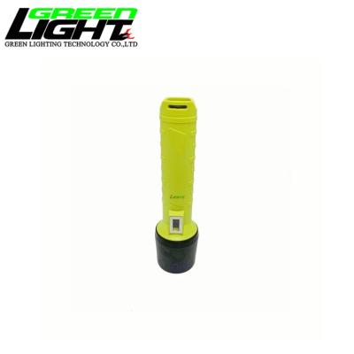 China Rechargeable Industrial Inspection Flashlight IP68 Waterproof Compact Work Light with Magnetic Charging GL-T666(B) for sale
