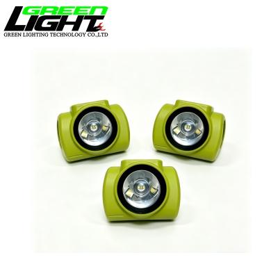 China 25000Lux Cordless Mining Cap Lamp Rechargeable LED Miner Headlamp IP68 Waterproof OLED Display GLC-6S for sale