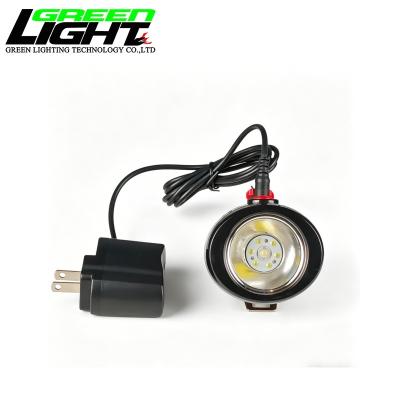 China Rechargeable Cordless Mining Cap Lamp 2.8Ah LED Miner Headlight IP67 Waterproof for Underground Work for sale