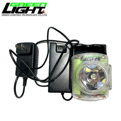 China LED Mining Lamps Cordless Headlamp with Long Battery Life OLED Display and Compact Lightweight Design Suitable for Coal Metal Mining for sale