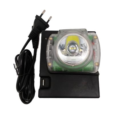 China Portable Cordless Mining Lamp, Super Bright LED Work Light with Hands-Free Head Strap for sale