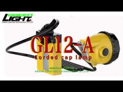 25000Lux Corded Mine Coal Headlamps Explosion Proof Mining Cap Lamps GL12-A