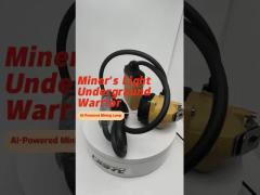 초고휘도 케이블 플래싱 LED 광산 캡 램프, 케이블 스트로브 라이트가 있는 광산 안전모 램프