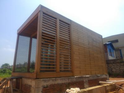 China Composite bamboo house fabricated bamboo house for sale