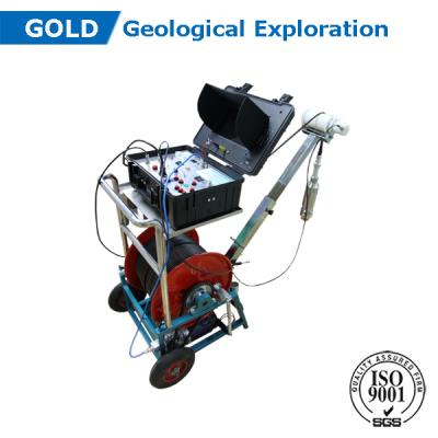 China Integrated borehole focus adjusting orbit cam borehole inspection camera system for sale