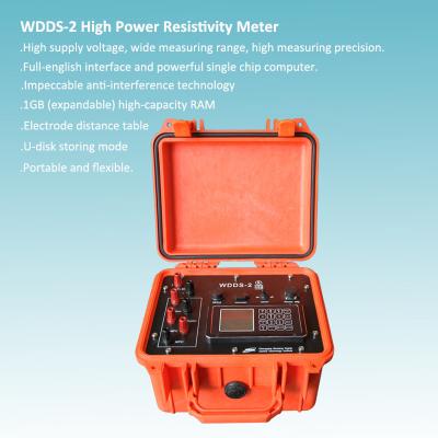 China Auto Self-fault Diagnosis Stable Performance Resistivity Meter for sale