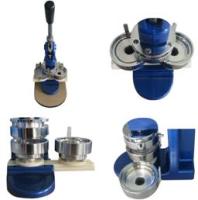 China Industrial Badge Making Machine 25mm 58mm Button Press Customizable for sale