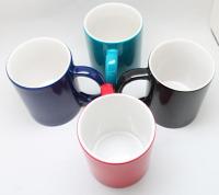 China Sublimation 11oz Full Color Changing Mug Heat Activated Magic Coffee Cup for sale