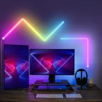 China RGBIC Multicolor Glide Wall Light Bar LED Segmented Control for sale