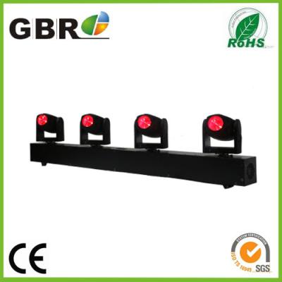 China 10W LEDS mini LED Beam Moving Head Light 5pcs Cree xlamp xml 4-in-1 for sale