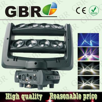 China Super brightness 8pcs * 15w RGBW led Spider Moving Head light for Welding Show for sale