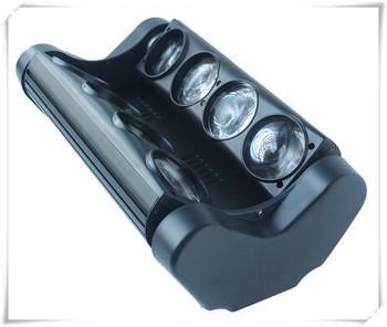 China Quad Spider Led Beam Moving Head Light double Head 8pcs 10W RGBW for sale