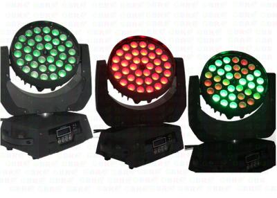 China Led Wash Moving Head 36pcs x12w RGBWA 5 in one with 16 channel dmx controller for sale