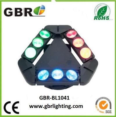 China 9 X 12W RGBW 4 in 1 Spider Led Beam Moving Head Light For DJ Bar Lighting for sale