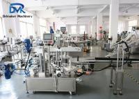 China Double Sides Self-Adhesive Labeling Machine 100 BPH Capacity 1500W Power for Round/Square Bottles for sale