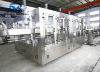China Screw Capping Beverage Soda Bottling Machine 2000 - 3000 Bottles/Hour for sale