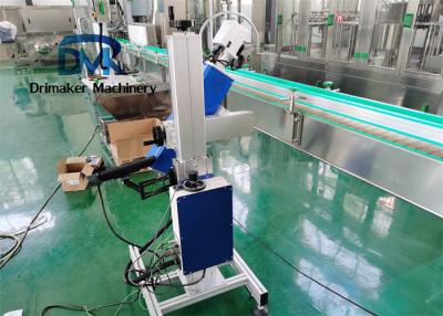 Cina Macchina della marcatura del laser della fibra C02 per lo stabilimento di imbottigliamento dell'acqua in vendita