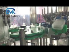 Van het de Melkflessenvullen van het Roud Vierkante Onregelmatige Glas Machine 2000-3000 Flessen per Uur