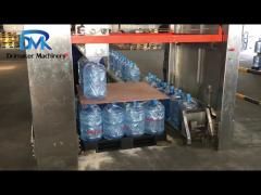 Automatische het Palletiseren Machine voor het Water Groot Gebotteld Water Palletizer van het 5 Gallonvat
