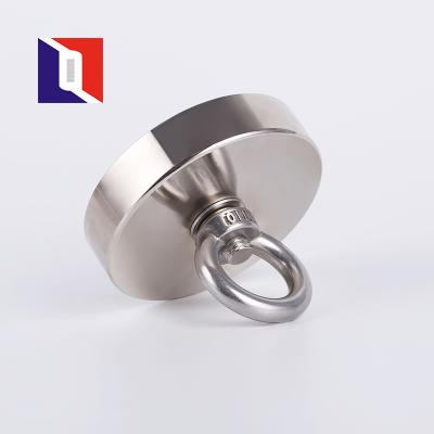 Cina Industrial Magnet Rare Earth Neodymium Pot Magnet Large Size Neodymium Countersunk Fishing Magnets in vendita
