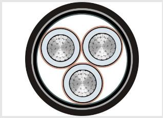 Quality 35KV CU AL Conductor Armoured Electrical Cable 240mm2 400mm2 for sale