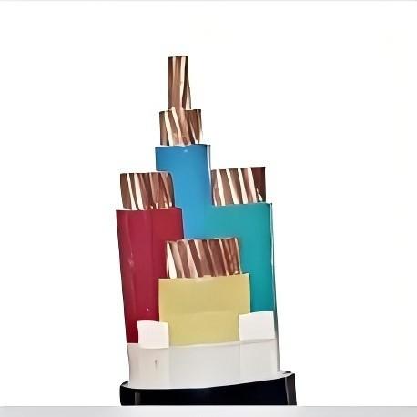 Quality 1000V Copper Conductor PVC Insulated Cables Customized With Three Half Core for sale