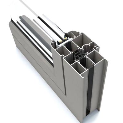 China Broken bridge aluminum doors and windows for sale