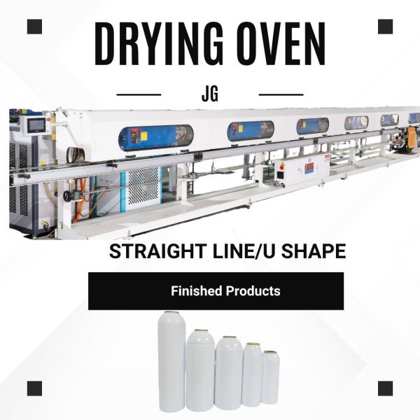 Quality U Shape Automatic Electromagnetic Dryer For Aerosol Can Making Line for sale