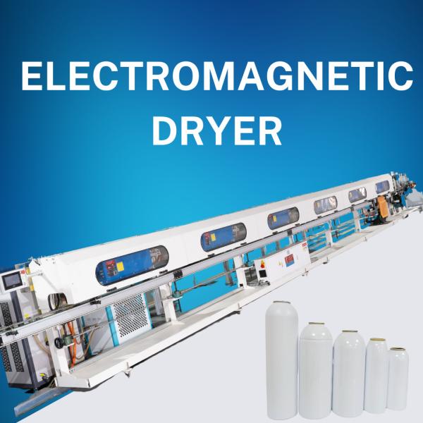 Quality South Africa Electromagnetic Dryer Dia52-153mm Straight Line Aerosol Can Body for sale