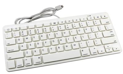 China Apple iPad Air Wired Keyboard , Corded Portable Slim Iphone 5 Keyboard for sale