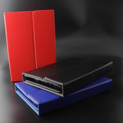 China Slim light Cordless 7 Inch Tablet bluetooth Keyboard Case with PU Leather for sale