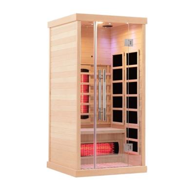 Cina le stanze infrarosse lontane basse di 1 di dimensione comoda di lusso della persona 1350W sauna di FME in vendita