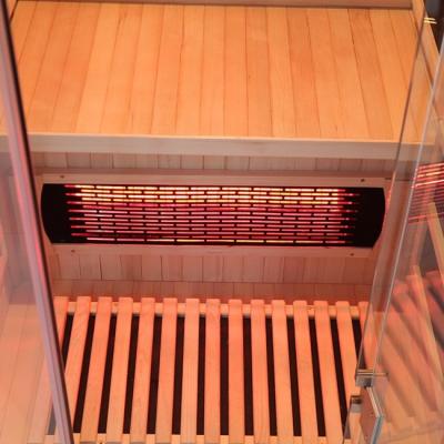 Cina le stanze infrarosse lontane basse di 1 di dimensione comoda di lusso della persona 1350W sauna di FME in vendita