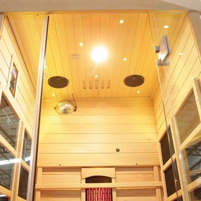 Cina le stanze infrarosse lontane basse di 1 di dimensione comoda di lusso della persona 1350W sauna di FME in vendita