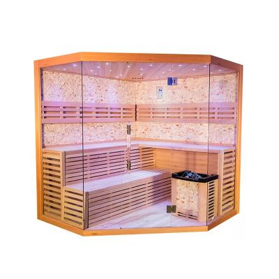 Cina Indoor Steam Home Sauna Room With 6kw Stove 4 - 6 Person Size in vendita