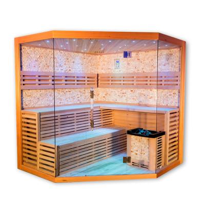 Cina Indoor Steam Home Sauna Room With 6kw Stove 4 - 6 Person Size in vendita