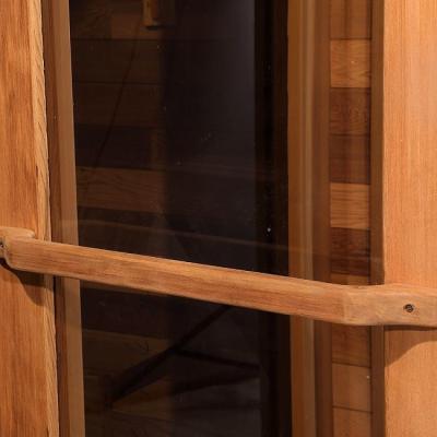 Cina Cedro Rosso Canadese Sauna Cubo Di Legno A Vapore All'aperto Tradizionale in vendita