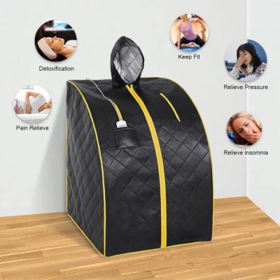 Cina sauna infrarossa portatile del corpo 1 della casa 1050W di dimensione completa della persona con il cappello in vendita