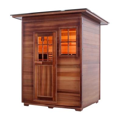 Cina Solid Wood Canadian Red Cedar Carbon Heater Far Infrared Outdoor Sauna ODM in vendita