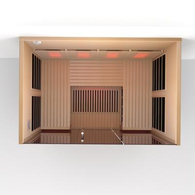 Cina Standard Configuration Wood Color Far Infrared Sauna With Full Spectrum in vendita