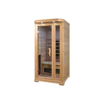 Cina Wooden Cedar Home Sauna Room 900*900*1900mm With 8mm Tempered Glass in vendita