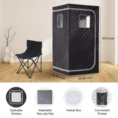 Cina Full Size Portable Steam Sauna Kit Personal Spa For Home Relaxation in vendita
