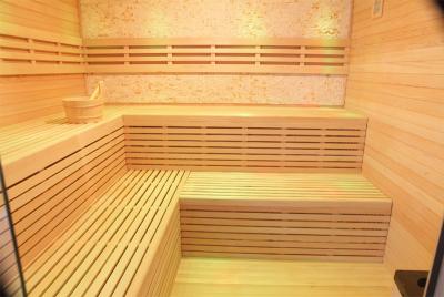 Cina Sala sauna a vapore a secco interno Sauna detox a corpo intero Cabina sauna con stufa riscaldatrice in vendita