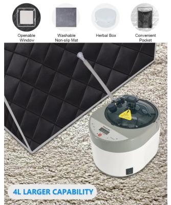 Cina Portable Indoor Relax Steam Sauna Room Single Person Sauna Home Household in vendita