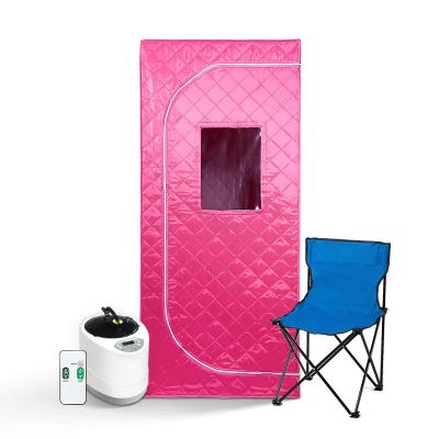 Cina Colorful Portable Steam Sauna Control 0-99 Minutes Waterproof Cloth Increased Blood Circulation in vendita