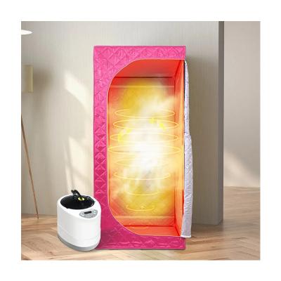 Cina Colorful Portable Steam Sauna Control 0-99 Minutes Waterproof Cloth Increased Blood Circulation in vendita