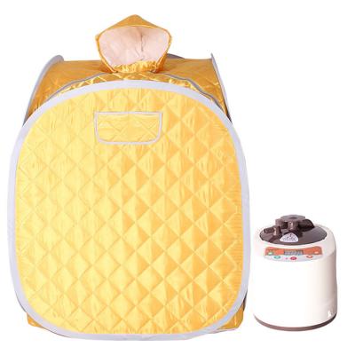 Cina stazione termale portatile di sauna del vapore dell'ozono della persona 2L uno con il cappello a grandezza naturale in vendita